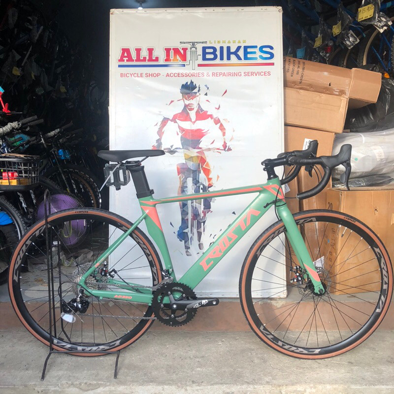 Crosta AD350 Aero Road Bikes 2*9Speed With Freebies | Shopee Philippines