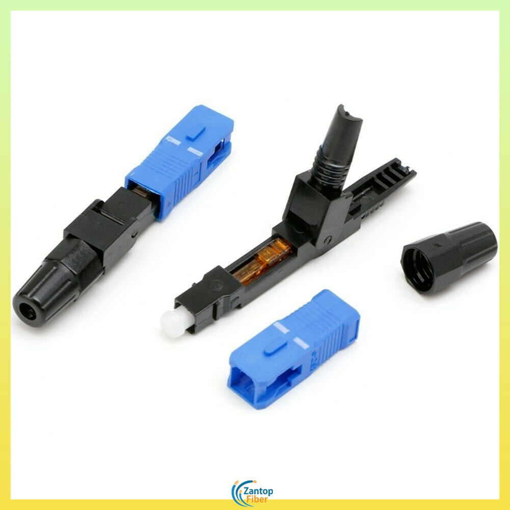 10PCS Fast Connector SC-UPC Fiber Optic Quick Cold UPC Embedded Fiber ...