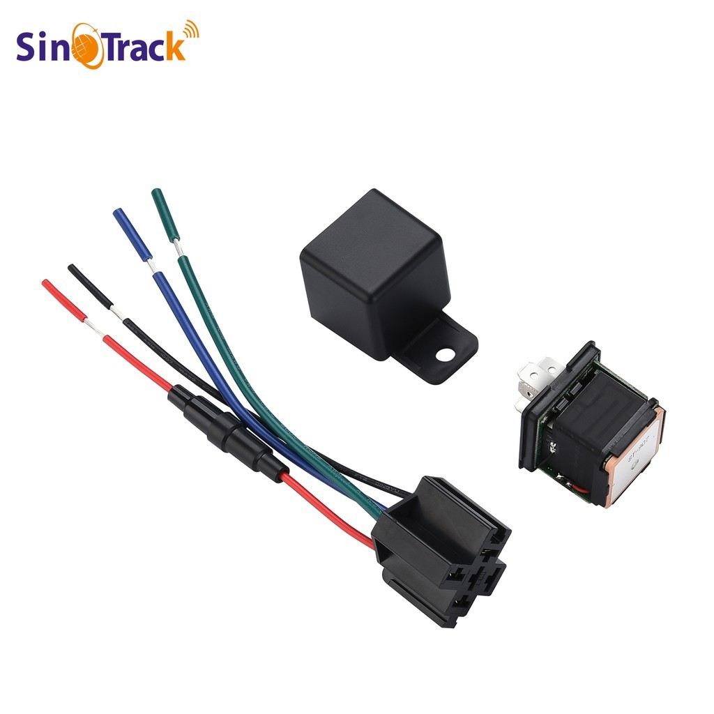 SinoTrack Car GPS Tracker ST-907 Hide Design Relay Tracking Device With Remote Control | Shopee ...