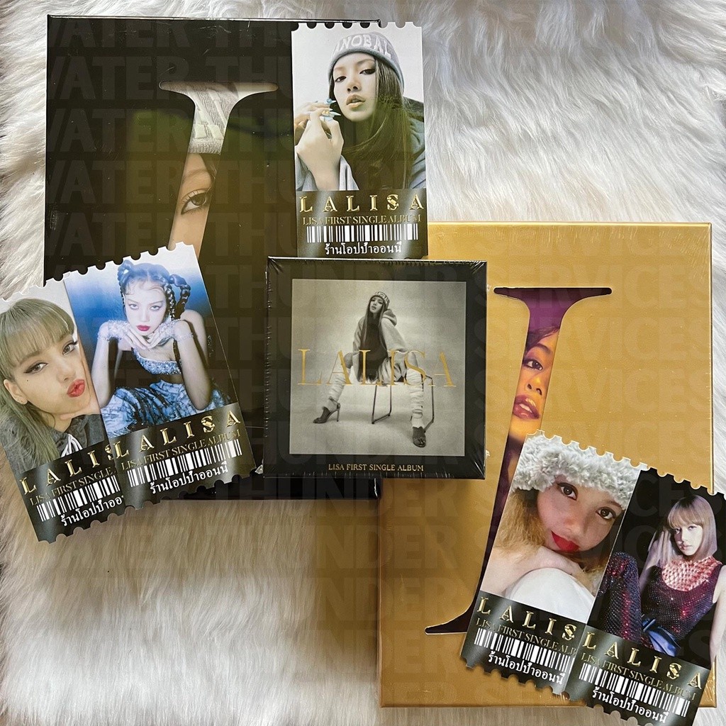 LISA 1st Solo - Lalisa Album Sealed & with POB [Onhand] | Shopee ...