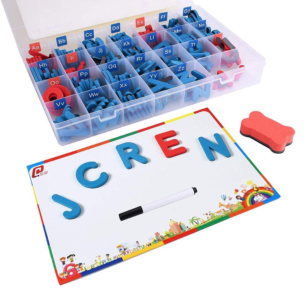 227PCS Magnetic Letters Numbers for Kids with Dry Erase Magnetic Board ...