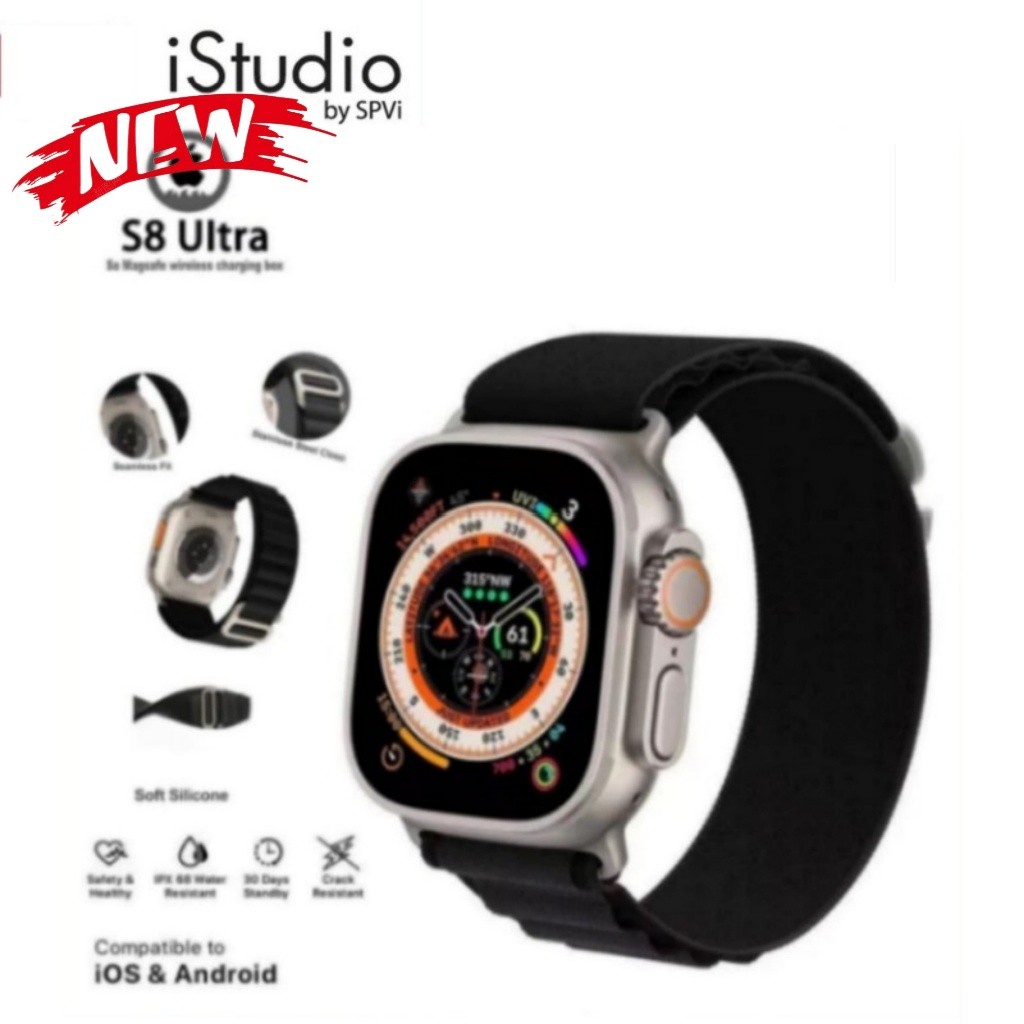 【Local delivery】 IOS Watch Ultra S8 (GPS + Cellular) Smart Watch 49mm ...