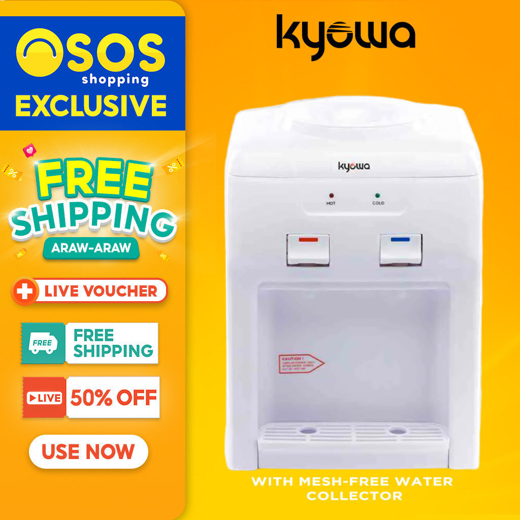 Kyowa Original Hot and Cold Water Dispenser with Mess-Free Water ...