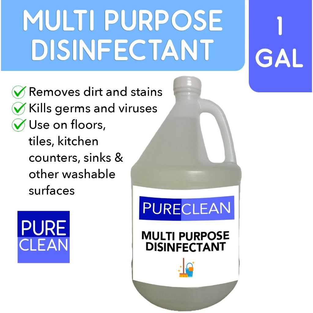 PURECLEAN Disinfectant CONCENTRATE 5% Sodium Hypochlorite 1 gallon ...