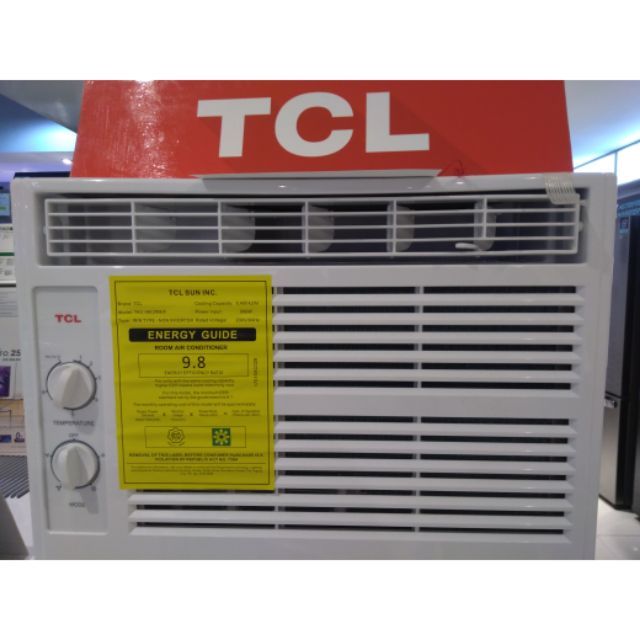 Tcl manual window type aircon .6hp 1hp 1.5hp | Shopee Philippines