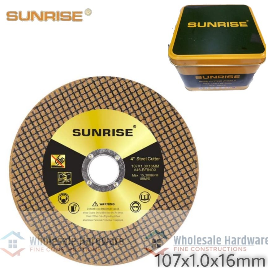 Sunrise Cutting Disc 4 Heavy Duty (Special Edition) 4PLY SUPERTHIN ...