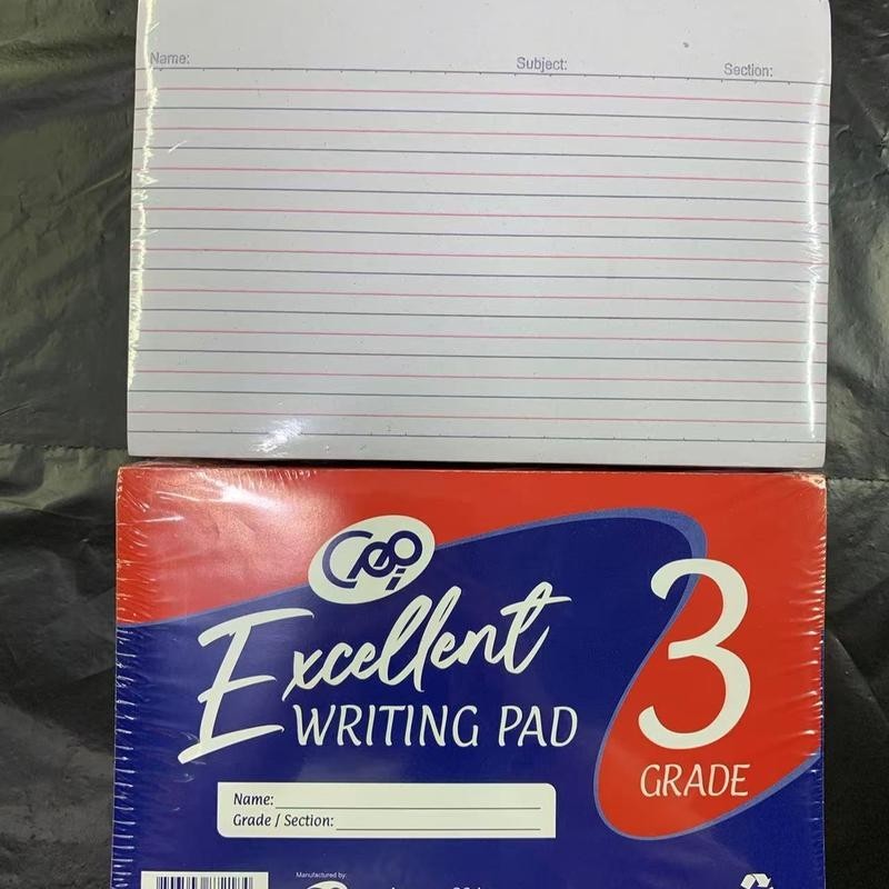 grade 1,2,3,4 High-Quality Student Writing Pads – 80 Sheets Each, Pack ...