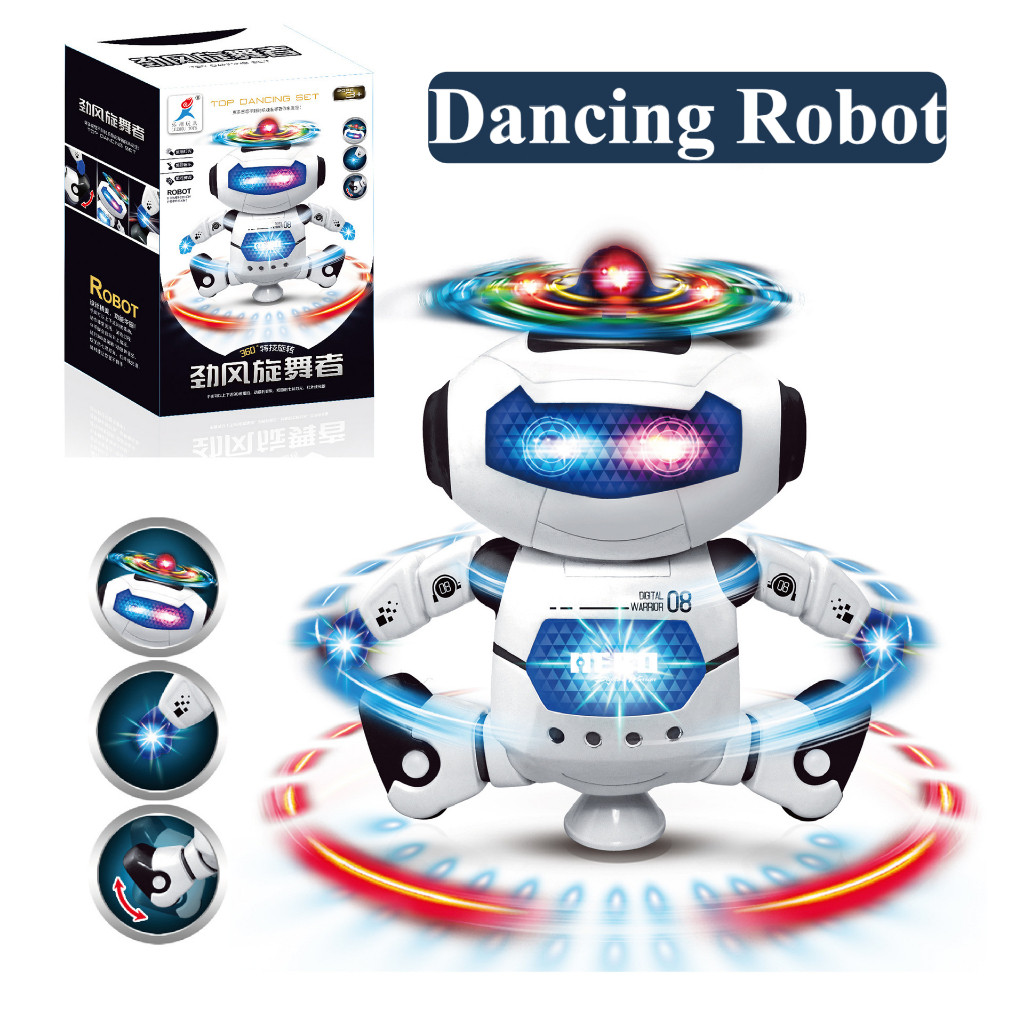Robot Toy Intelligent Walking Music Light Dancing Robot Eilik Toys For ...