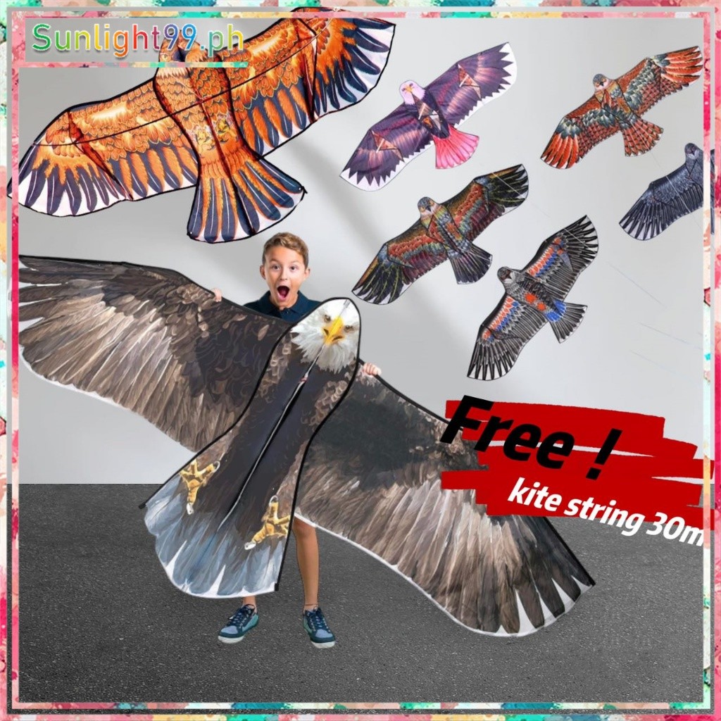 Eagle kite for kids with string kite for adult long tail kite flying ...