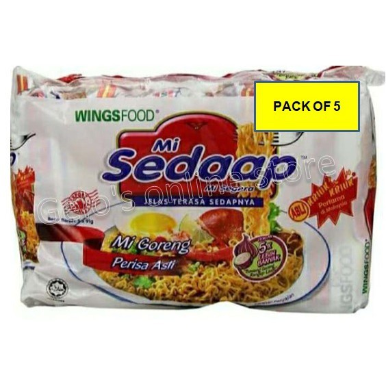 Mi Sedaap Mi Goreng PERISA ASLI instant Spicy Malaysian Pancit Canton ...