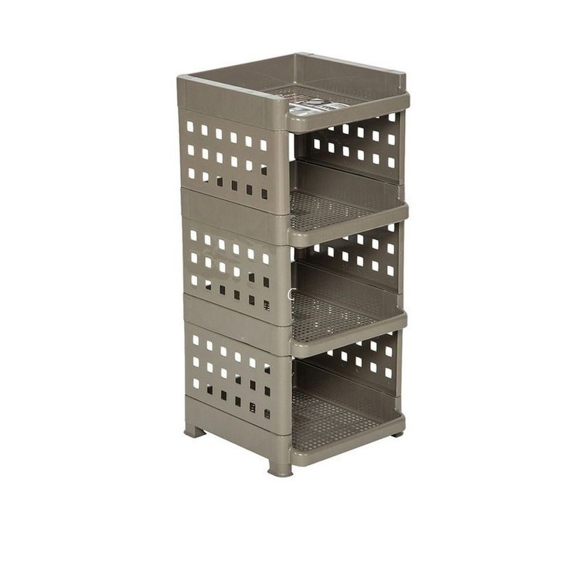 Landmark Megabox Utility Rack 4 Layer Brown L32.0 X W32.0 X H70.6 ...