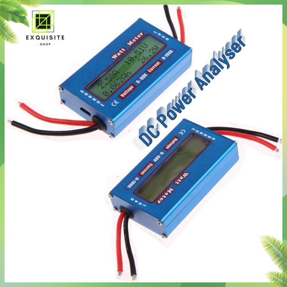 【EST】Simple DC Power Analyser Watt Volt Amp Meter 12V 24V Solar Wind ...