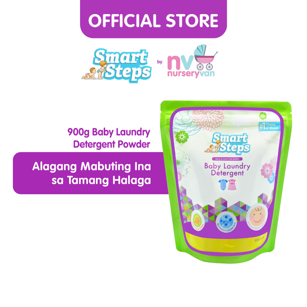 Smart Steps Baby Laundry Powder Detergent 900g | Shopee Philippines