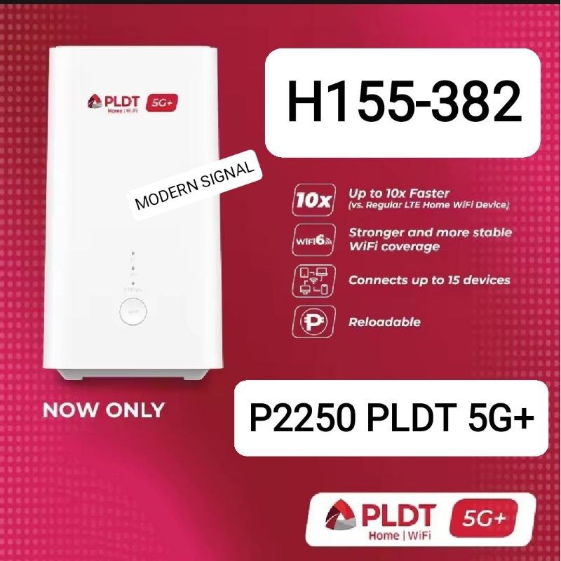 PLDT 5G HOME WIFI HUAWEI 155-382 H153-381 SMART 5G WIFI MODEM UNLIFAM ...