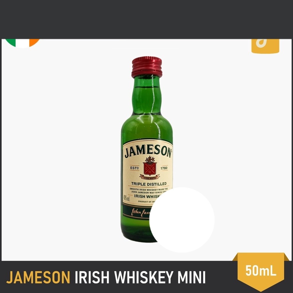 Jameson Irish Whiskey Mini 50mL | Shopee Philippines