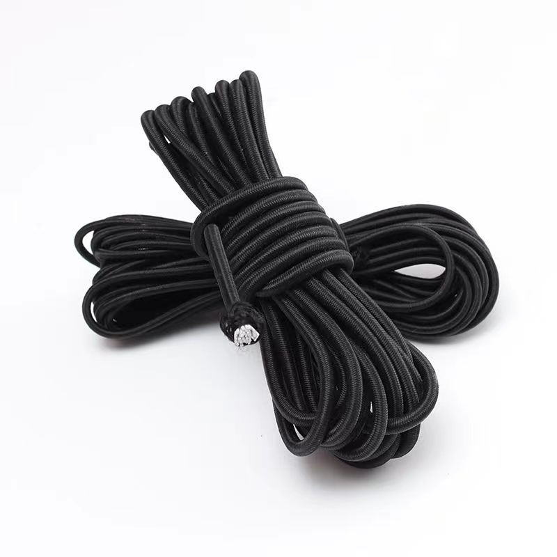 （100M）2mm/3mm/4mm/5mm latex rope Elastic rope Clothing rope Rubber rope ...