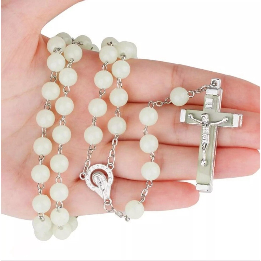 Rosary Luminous Glow In the Dark Rosary (Chain Rosary) | Shopee Philippines