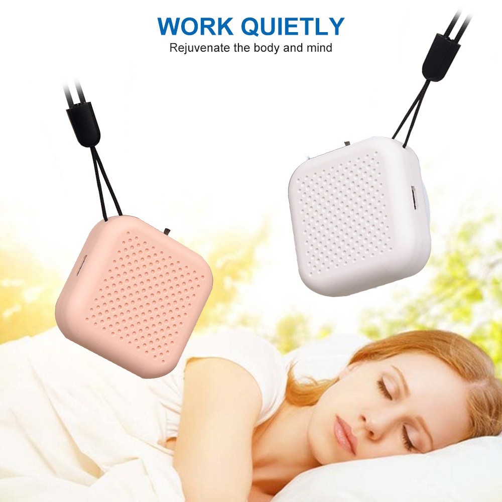 Air Purifier Necklace Kids Children Wearable Portable USB Personal ...