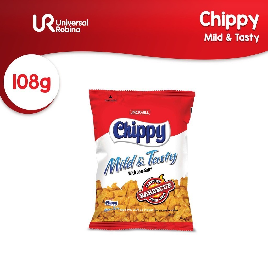 Chippy Mild & Tasty Flavored Corn Chips 108g | Shopee Philippines