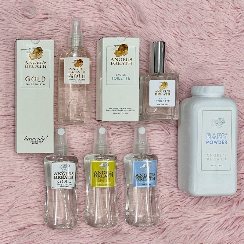 Angel's Breath Body Cologne 100ml (Original Scent) Authentic | Shopee ...