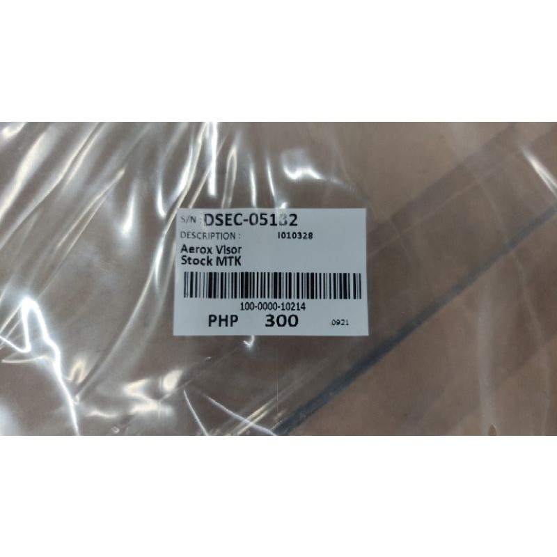 ORIGINAL SEC AEROX V1 V2 WINDSHIELD VISOR | Shopee Philippines