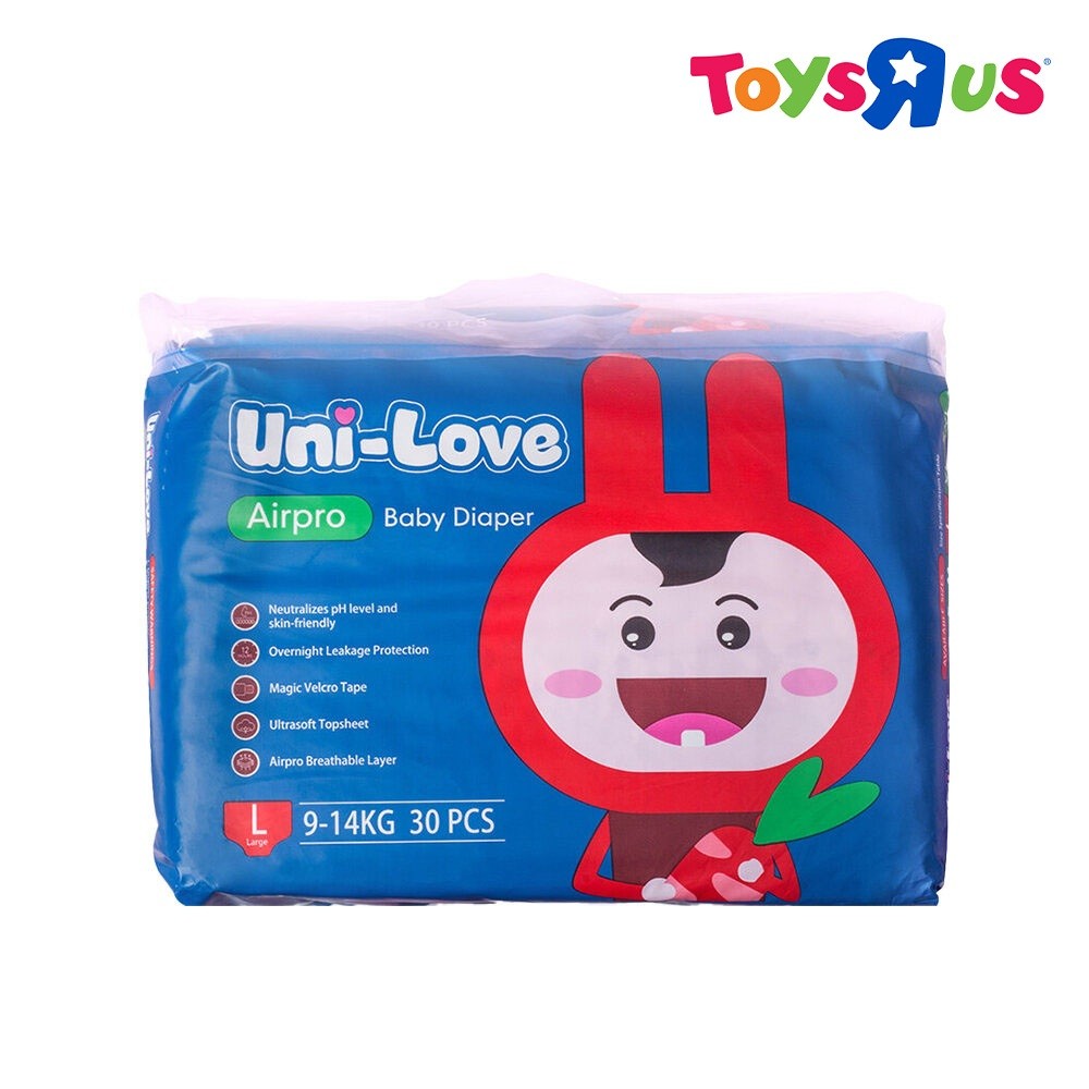 UniLove Airpro Baby Diaper 30's (Large) | Shopee Philippines