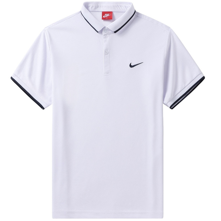 Simple Men's drifit Nike Polo Shirt korea fashion Men's casual polo ...