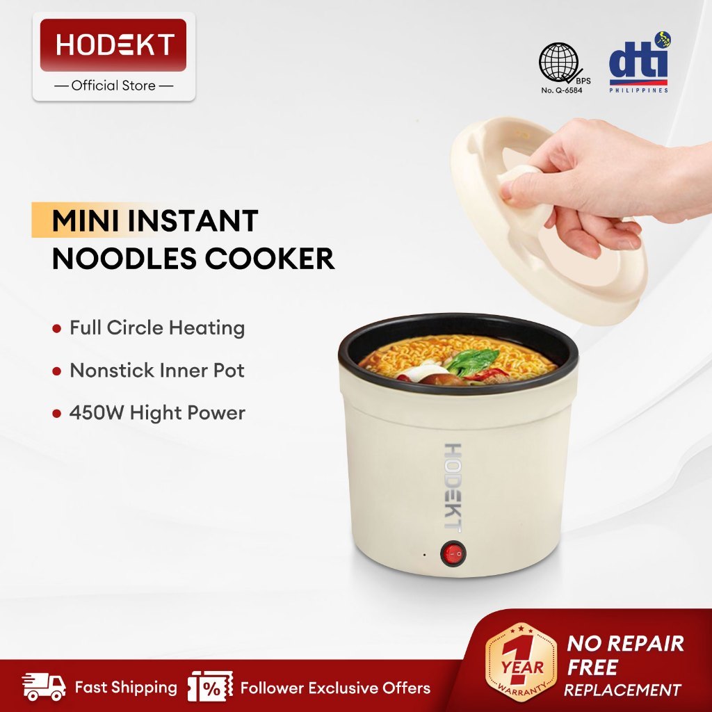 HODEKT Mini Electric Cooker Multil Noodles Pot Rice Cooker Hot Pot ...