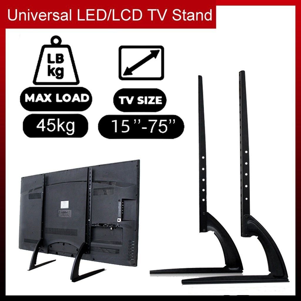 Universal TV/LED LCD Stand/Base Bracket Mount 37 55 Screen Table Stand ...