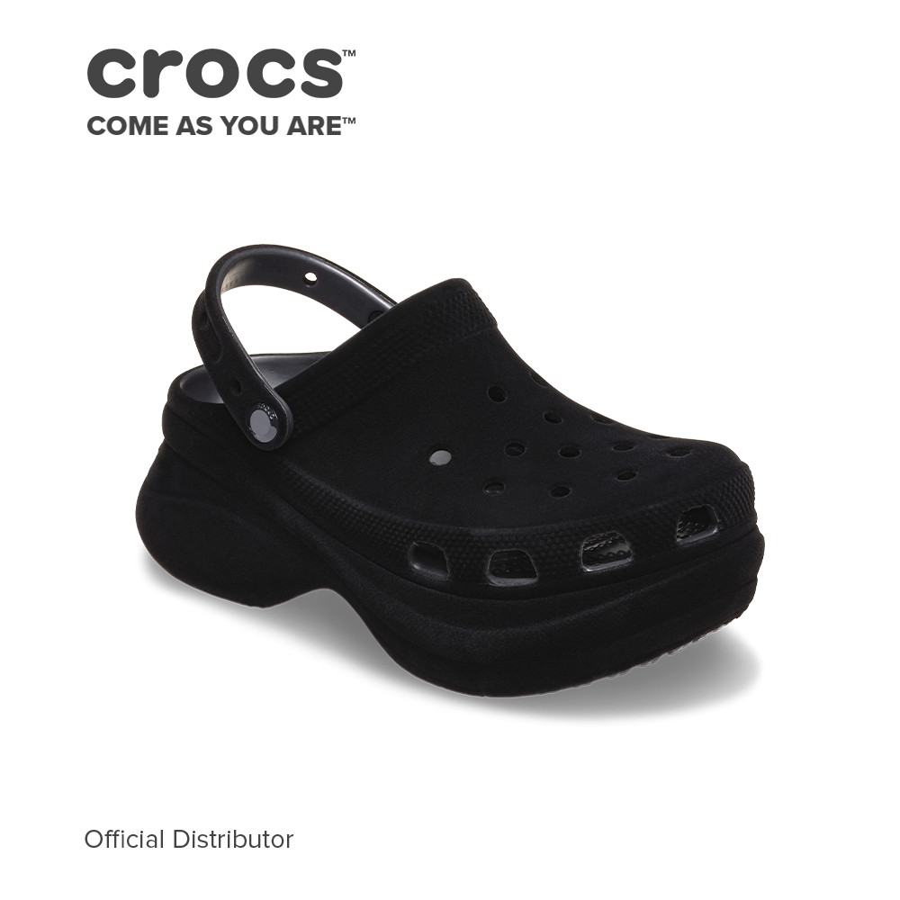Crocs Women's Bae Velvet Clog in Black | Shopee Philippines