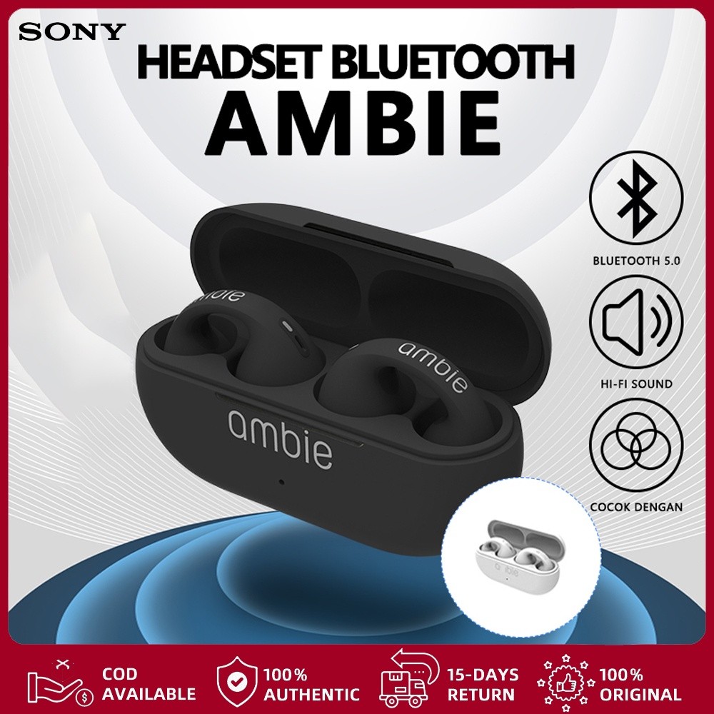 Ambie Sound Earcuffs Ear Bone Conduction Earring Wireless Sport ...