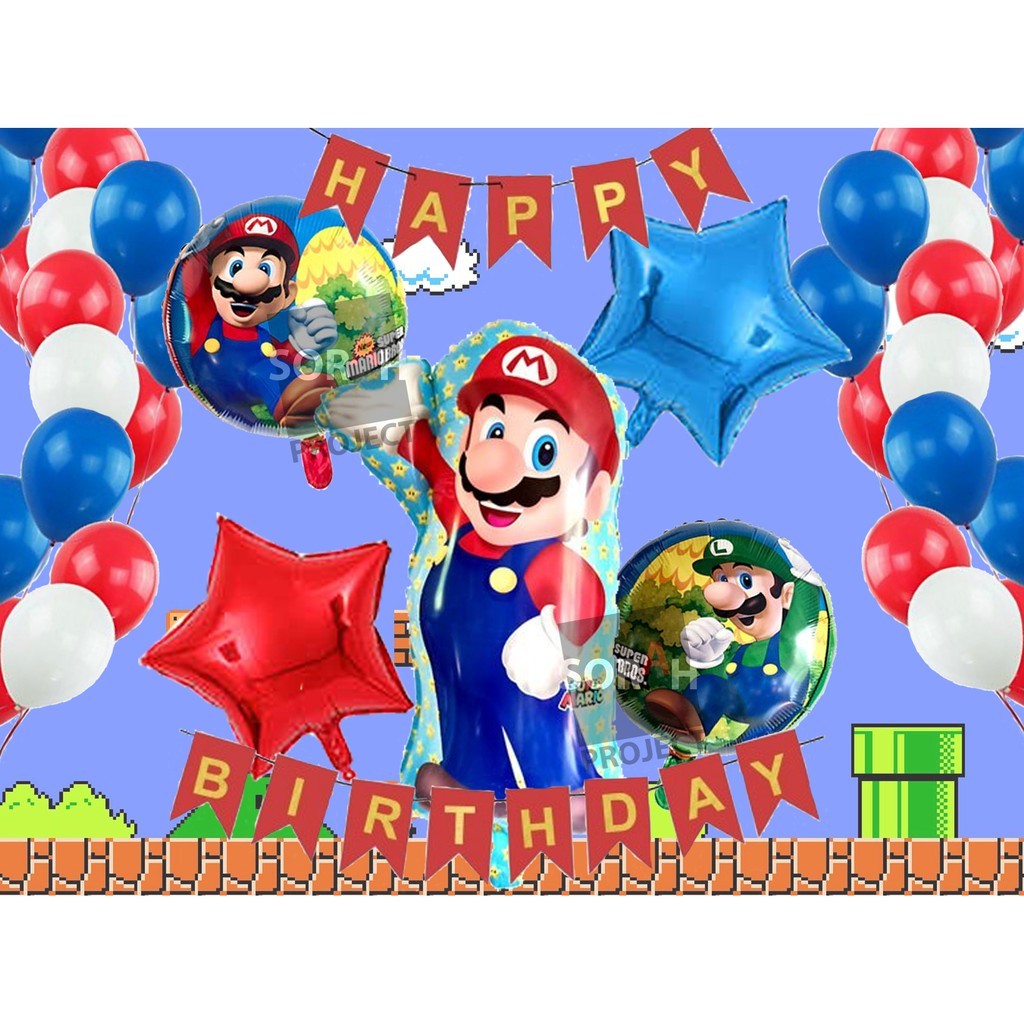 Mario Balloon Brothers - Mario / Luigi - Mario Bros Arcade game ...