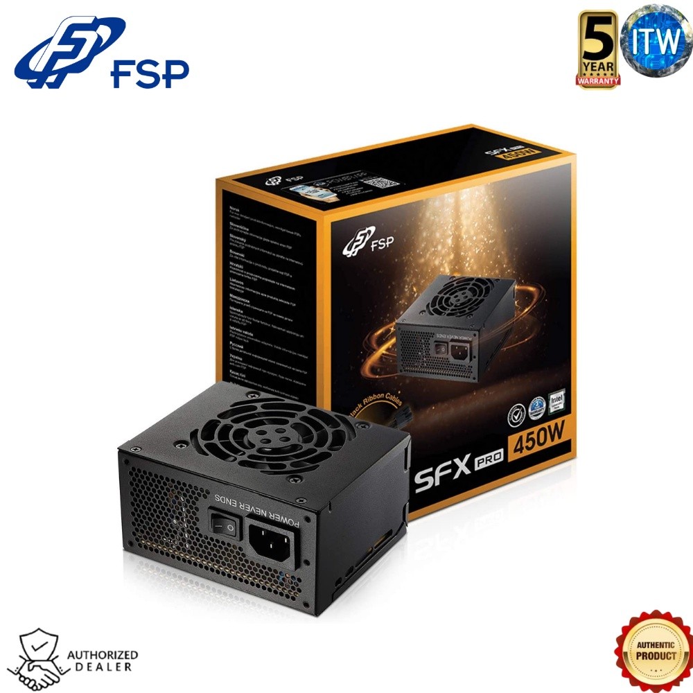 Itw | FSP PSU 450W Power Supply Unit SFX Pro 450W 80+ Bronze ...