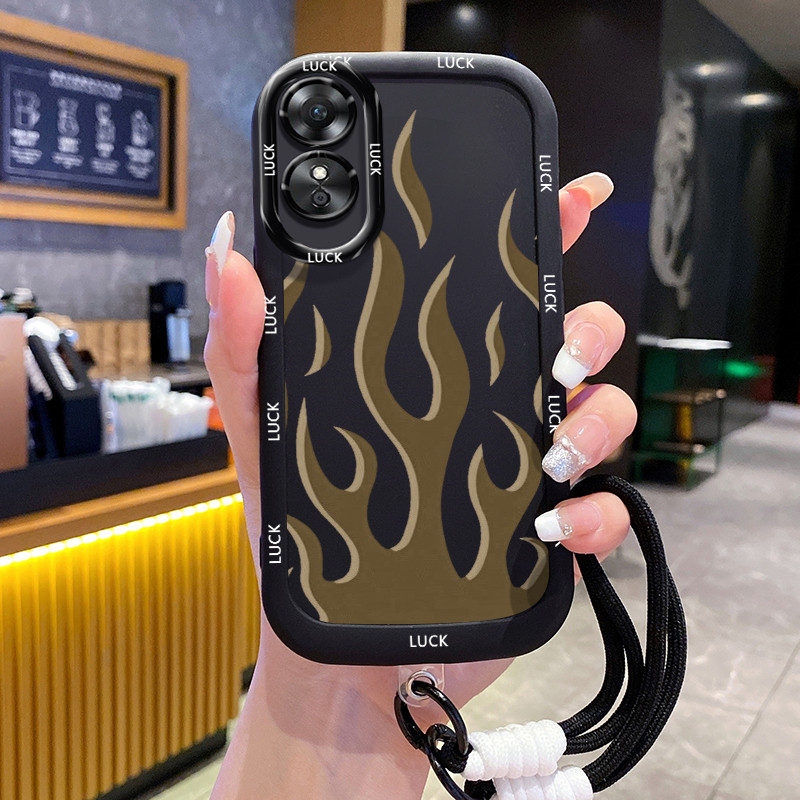 Casing For OPPO A17 A17K Case Silicone Cases Soft Cover | Shopee ...
