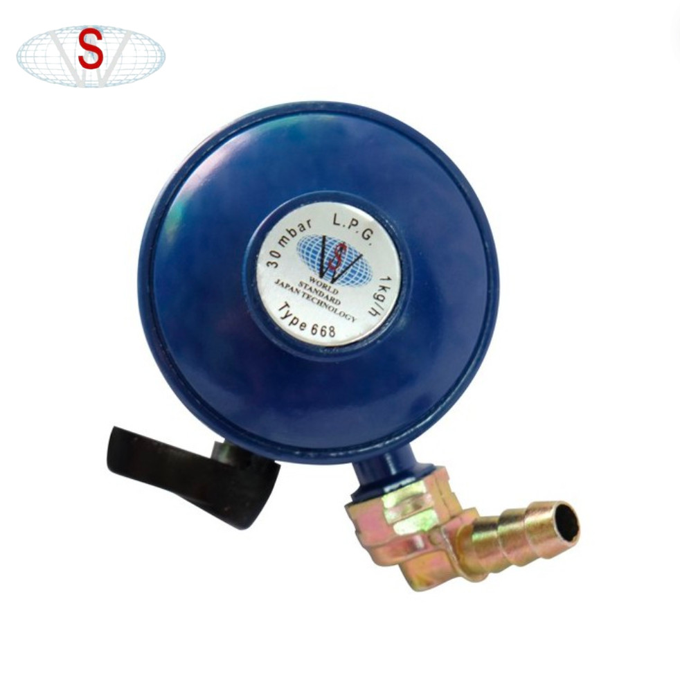 World Standard Low-Pressure Shellane Gas Regulator w/ Safety Shut-Off ...