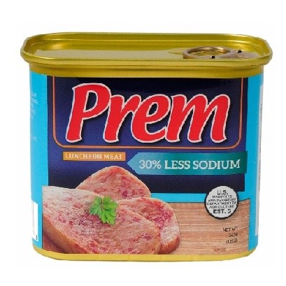 Prem Luncheon Meat Less Sodium 340g | Shopee Philippines