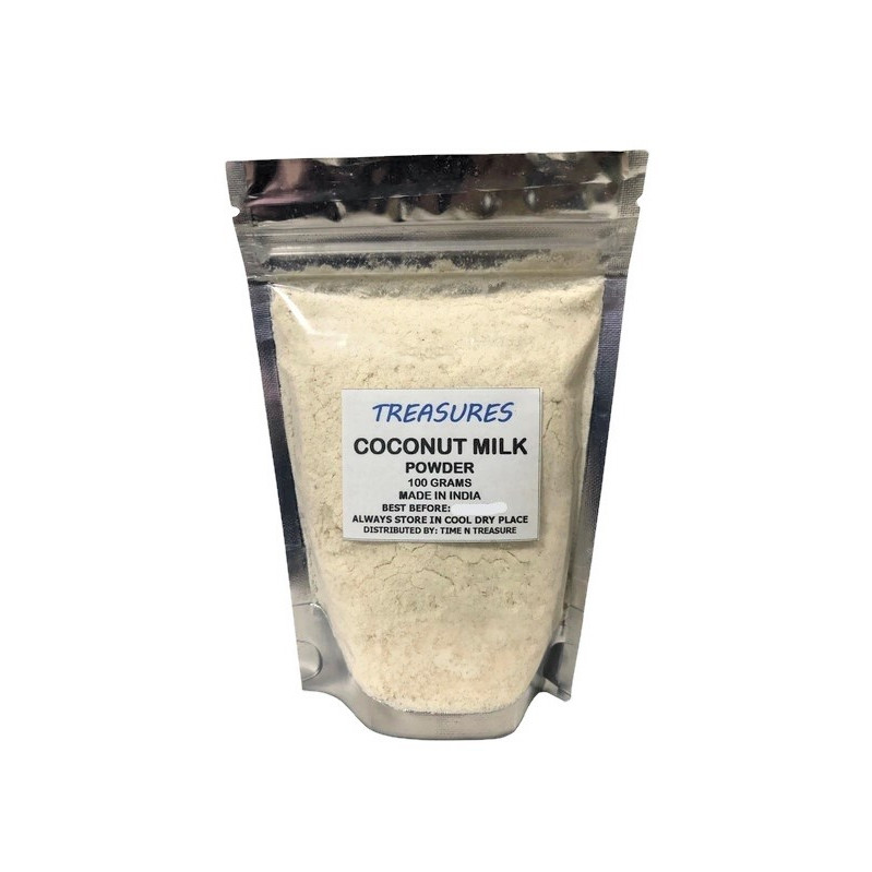 Treasures Coconut Milk Powder - Narel/Gata - 100% Pure From India (100g ...