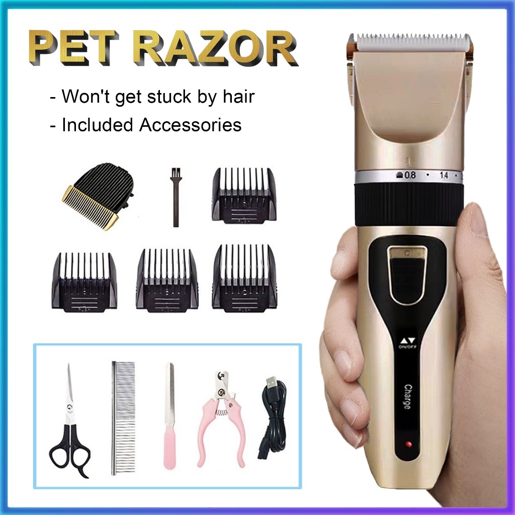 Razor for Dogs Grooming Supplies Cat Shaver Dog Hair Trimmer Pet Razor ...