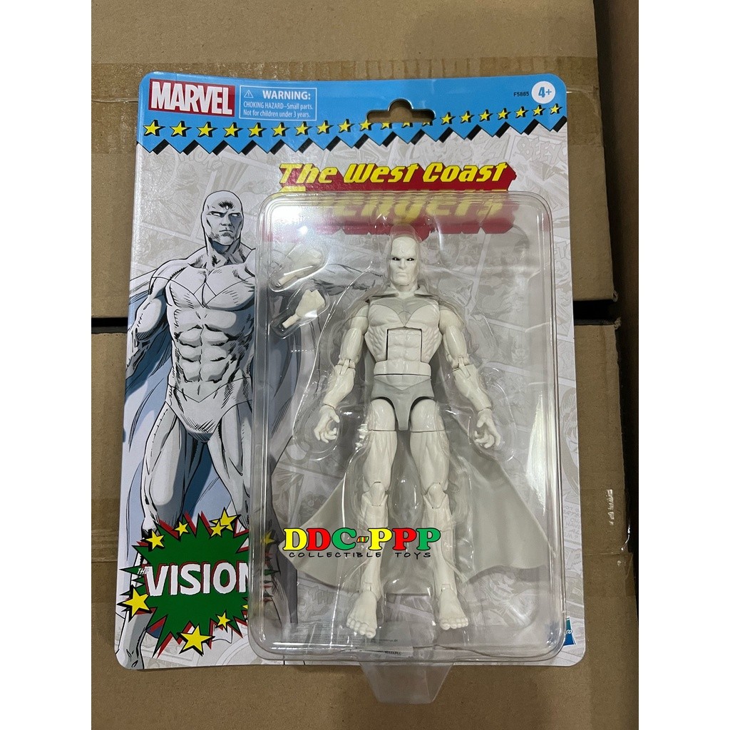 RETRO VISION WHITE - MARVEL LEGENDS 6-INCH ACTION FIGURE (SEALED ...