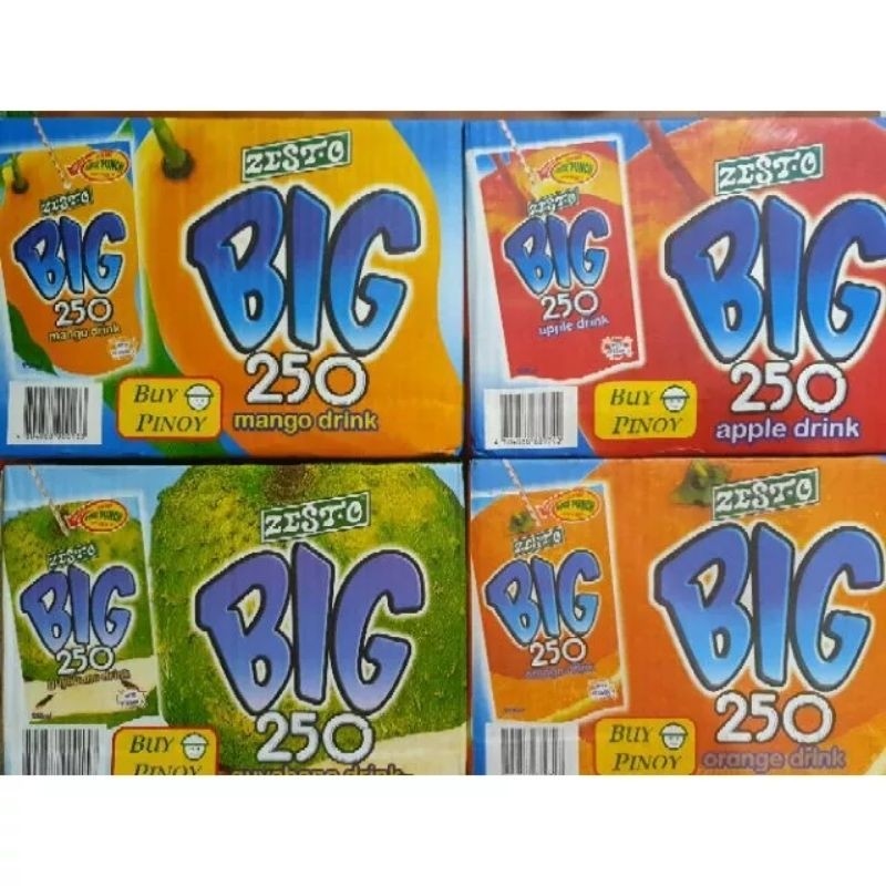 Zesto juice drink 250ml x 10 | Shopee Philippines