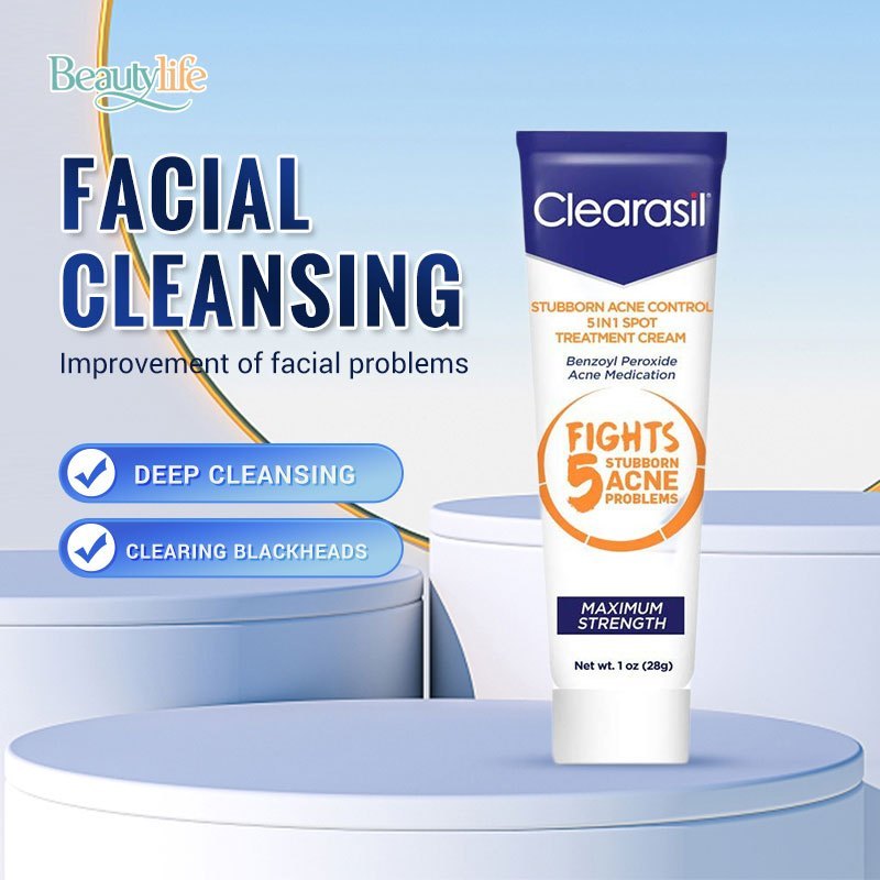 Clearasil Acne Treatment Cream Pimple Fighter Rapid Action Stubborn ...