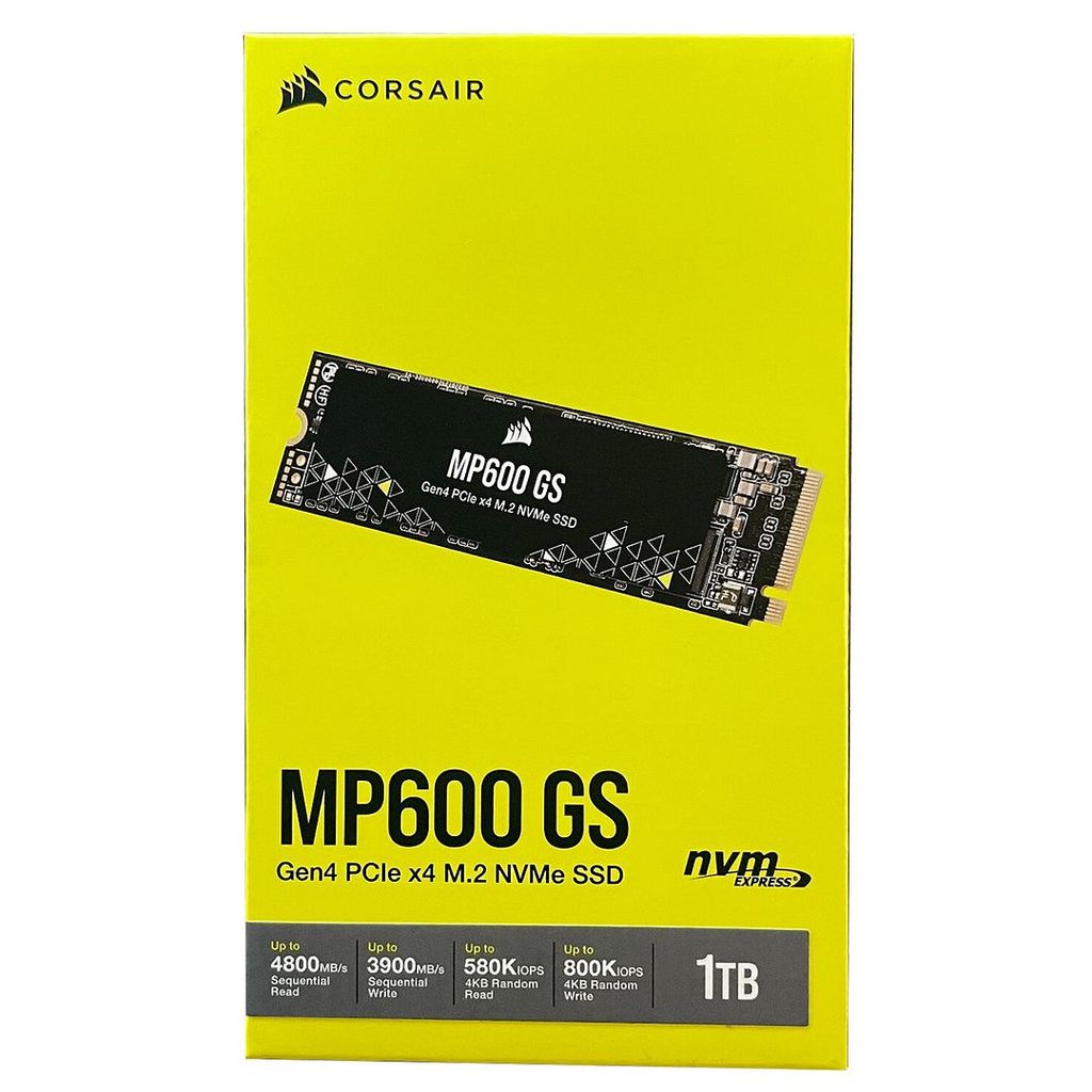 Corsair MP600 GS 1TB Gen4 x4 M.2 2280 SSD (CSSD-F1000GBMP600GS ...
