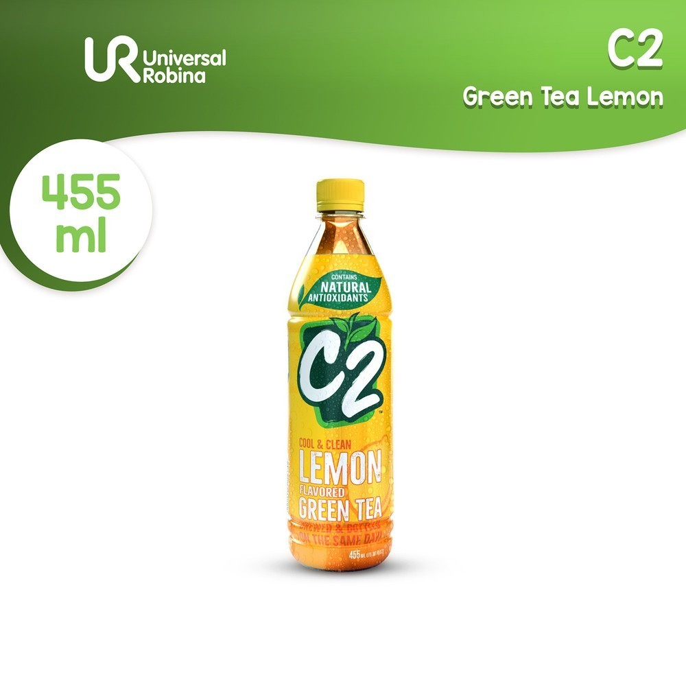 C2 Green Tea Lemon (455ml) | Shopee Philippines