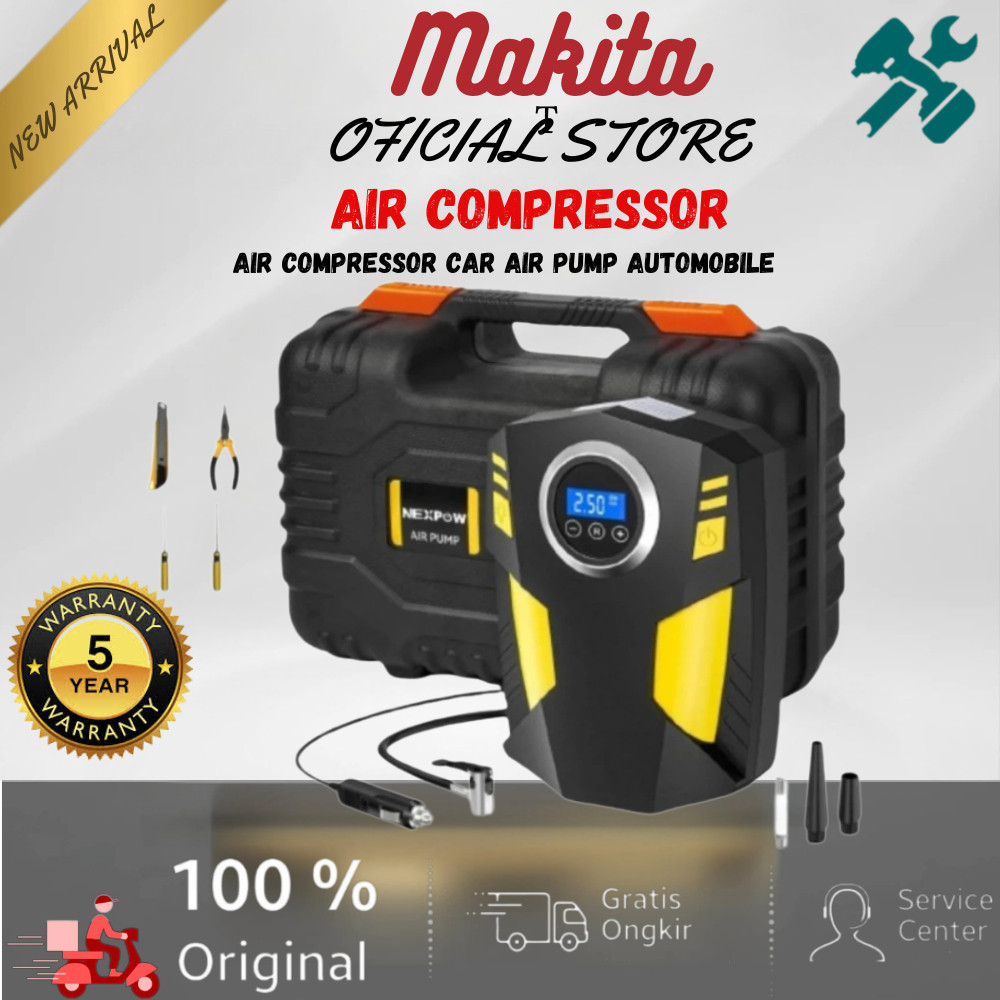 MAKITA AIR COMPRESSOR ST5002 12V Portable Electric Inflator Air ...