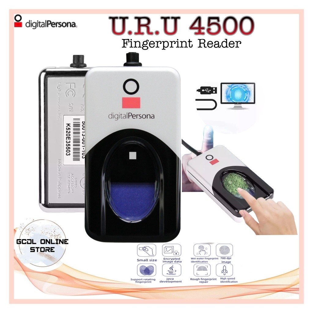 Digital Persona U.are.U 4500 fingerprint reader | Shopee Philippines