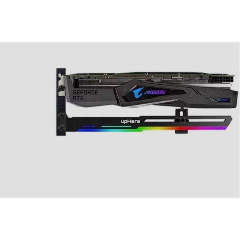 RGB SAG BRACKET ALUMINUM MATERIAL VIDEO CARD HOLDER GPU SUPPORT ...