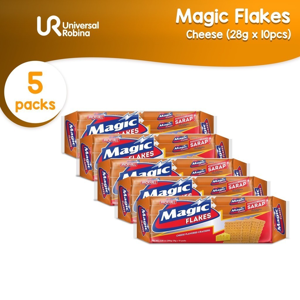 Magic Flakes Cheese (25g x 10) x 5 | Shopee Philippines
