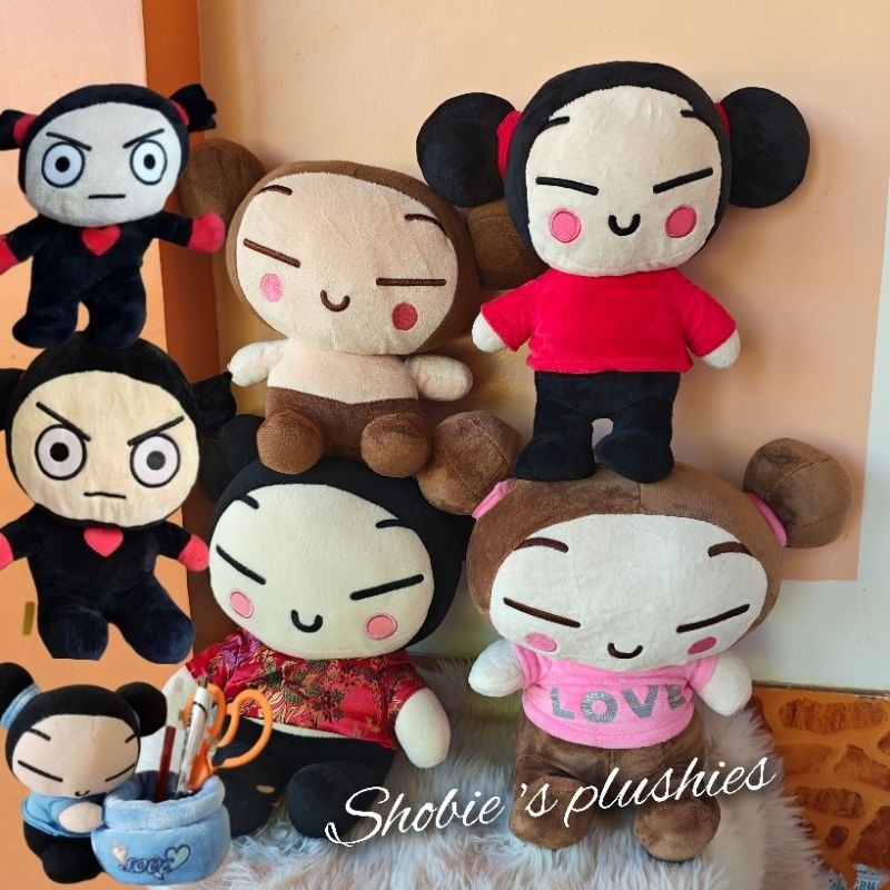 Pucca and Garu stuffed toy preloved | Shopee Philippines