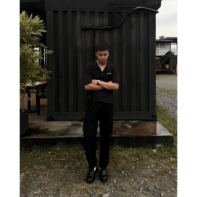 EXDS Exclusive Waist Cut (Cropped) Oversized Polo | Shopee Philippines