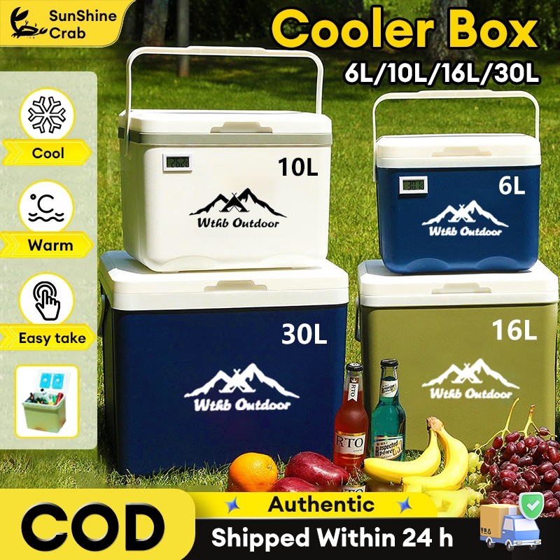 Outdoor Ice Box 6L/10L/16L/30L 48 Hours Insulation box For Camping ...